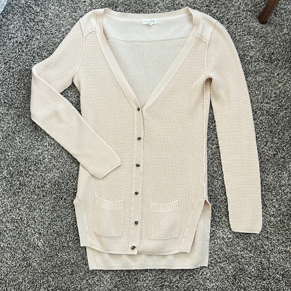Maison Jules | Sweaters | Maison Jules Waffle Cardigan | Poshmark